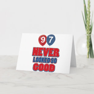 97th Birthday Cards | Zazzle