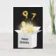 97th Birthday Balloons In White Box Card | Zazzle