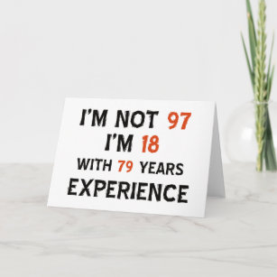 97th Birthday Cards | Zazzle