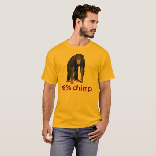 98% chimp T-Shirt | Zazzle