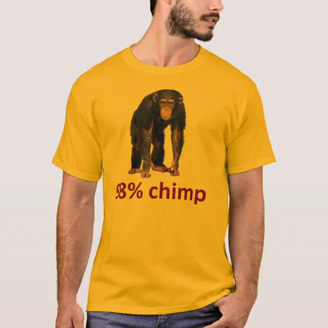 98% chimp T-Shirt | Zazzle