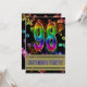 98th Birthday party Invitation with bubbles | Zazzle