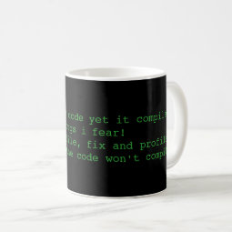 99 bugs in the code, funny programmer mug | Zazzle