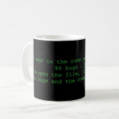 99 bugs in the code, funny programmer mug | Zazzle