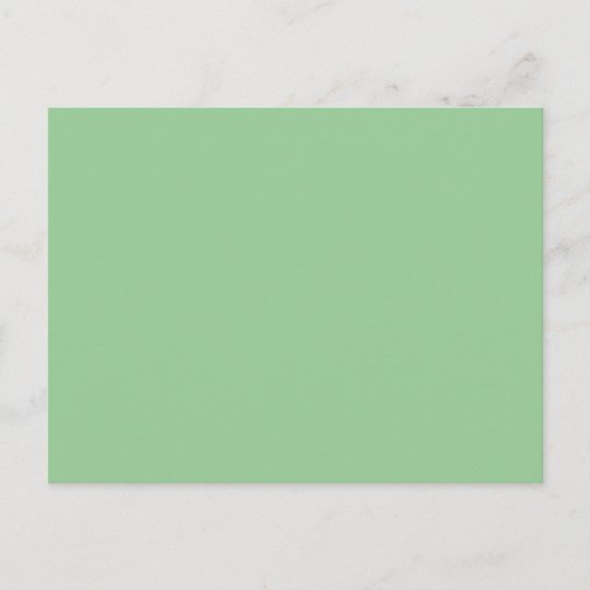 99CC99 Celadon Green Solid Color Background Postcard | Zazzle.com