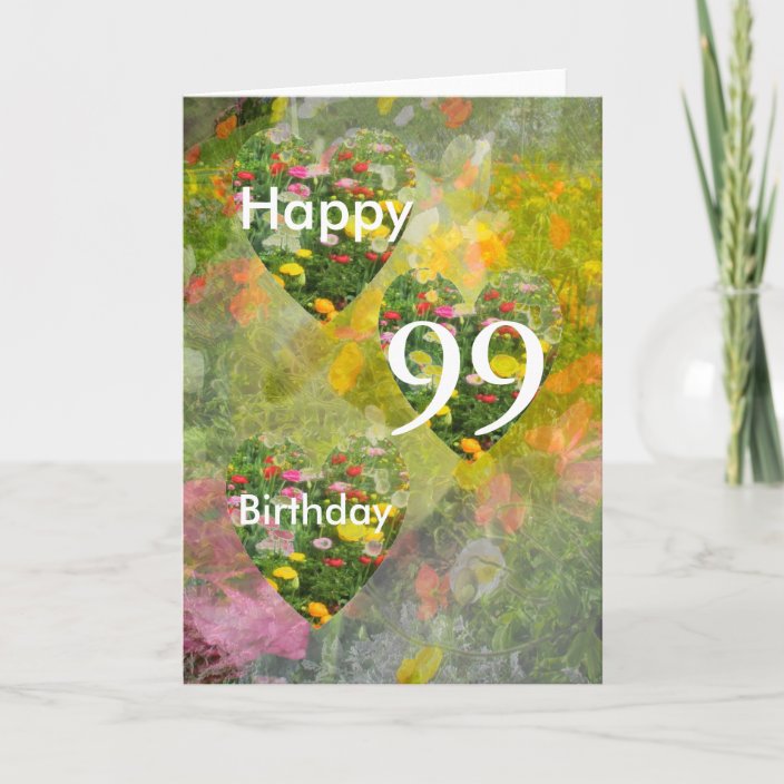 99th Birthday Card | Zazzle.com