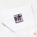 9-11 INSIDE JOB WAKE UP - 911 truth, truther Square Sticker | Zazzle