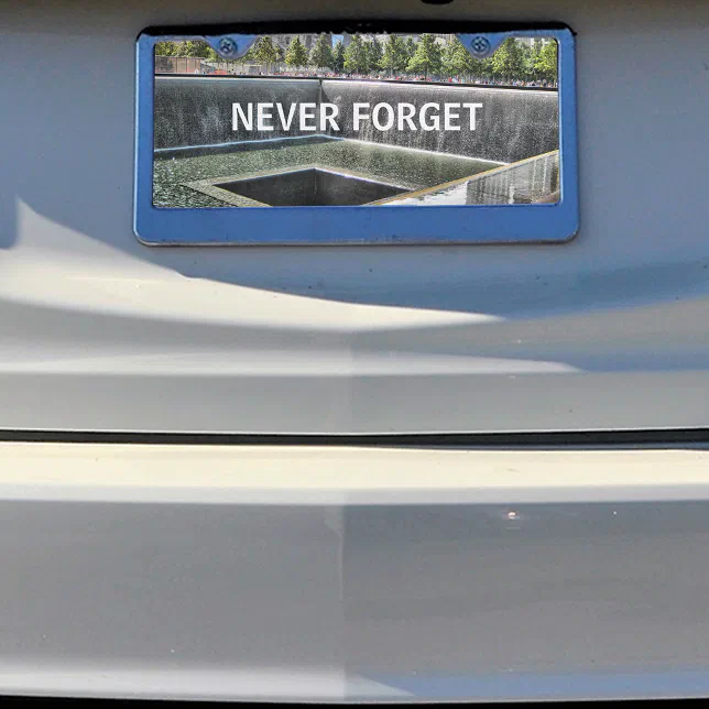 9/11 Memorial License Plate | Zazzle