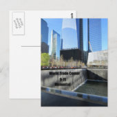 9/11 Memorial, World Trade Center, New York City Postcard | Zazzle
