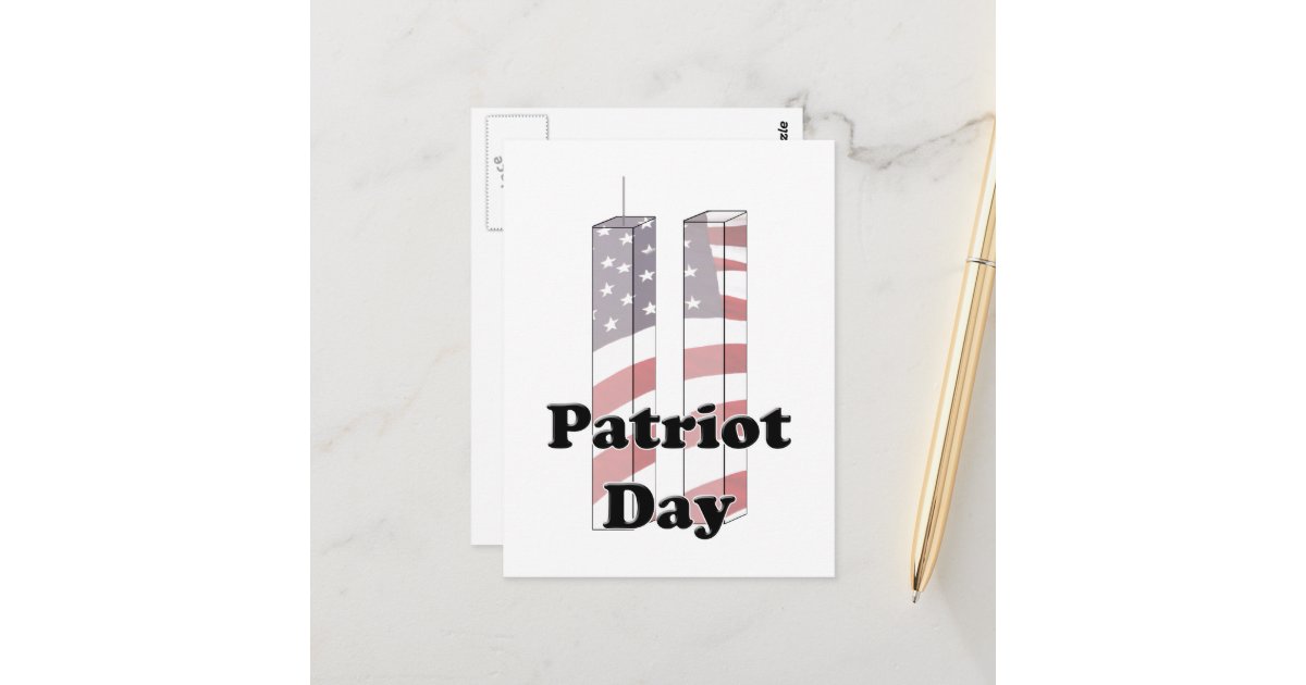 9-11 Remembrance Day - Patriot Day Postcard | Zazzle
