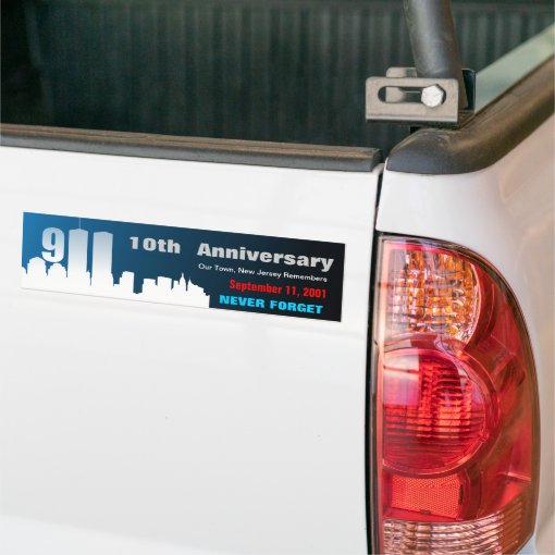 9/11 September 11th - Customized Bumper Sticker | Zazzle