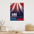 9-11 Setpember 11th 10th Anniversary Huge Poster | Zazzle