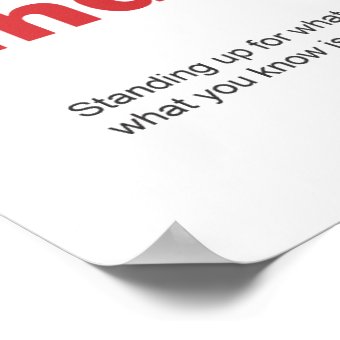 9-2 Generic Taekwon-Do Tenets Poster | Zazzle