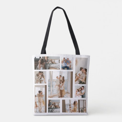 9 Custom Photo Collage Bags | Zazzle