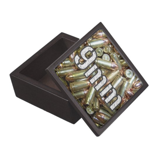 9mm ammo bullets ammunition box | Zazzle.com