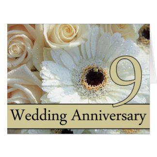9th Anniversary Cards | Zazzle