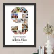 9th Birthday Number 9 Photo Collage Custom Picture Poster | Zazzle