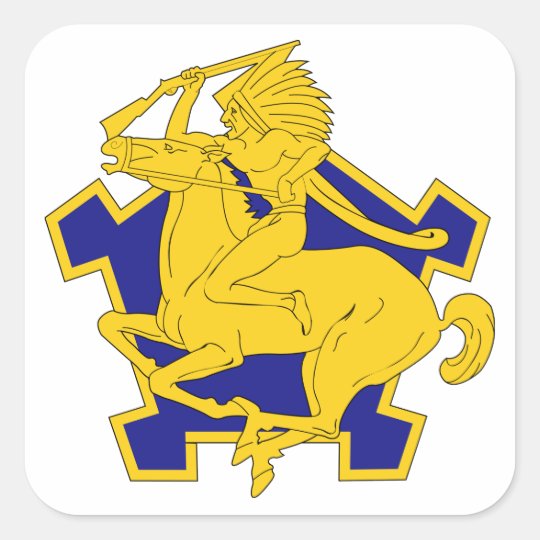 9th Cavalry Regiment Square Sticker | Zazzle.com