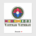 9th Infantry Division Vietnam Veteran Sticker | Zazzle