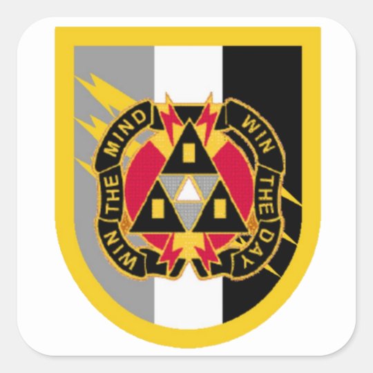 9TH PSYOP BATTALION FLASH/DUI STICKERS | Zazzle.com