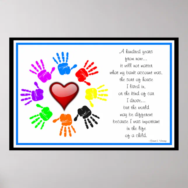 A0001.I Made a Difference.Poster.2 Poster | Zazzle