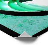 A01 Nautilus Shell Poster with Inspirational Quote | Zazzle