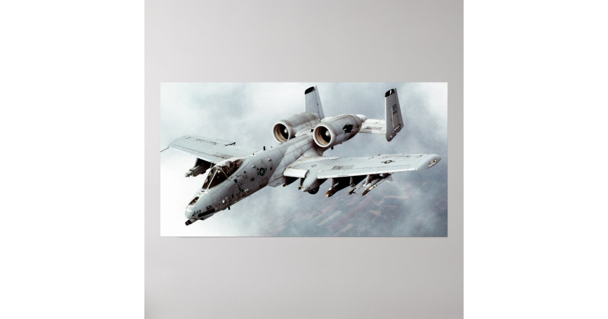 A10 Thunderbolt II Poster | Zazzle