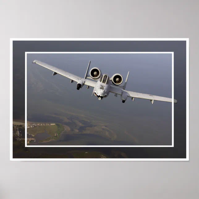 A10 Thunderbolt Poster | Zazzle