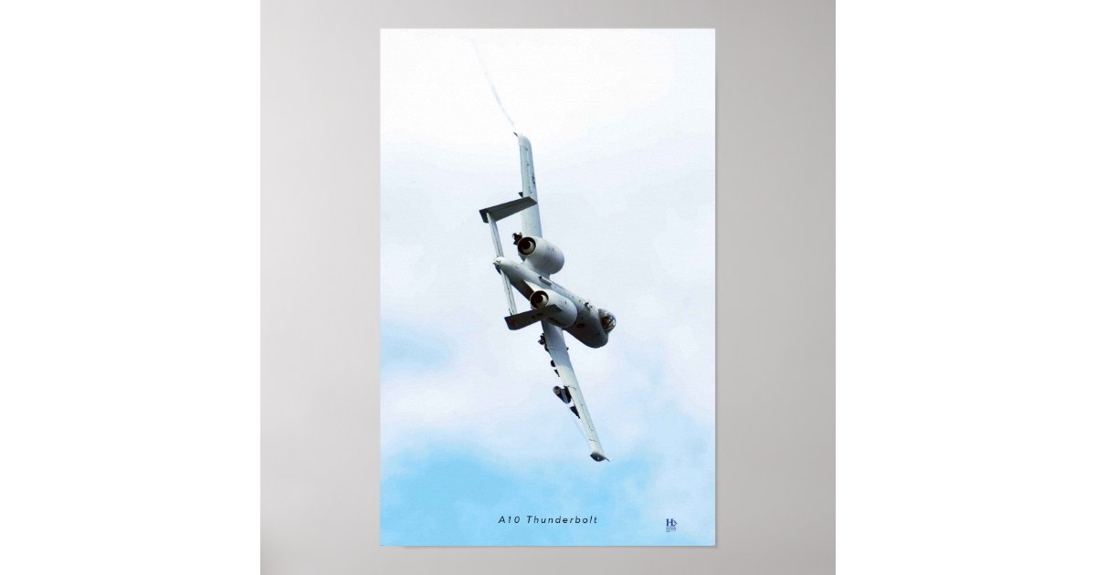 A10 Thunderbolt Warthog Poster | Zazzle