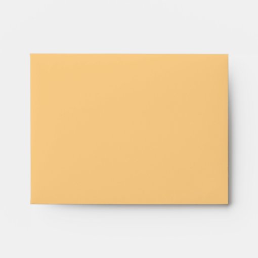 A2 Envelope Note Card Wheat Bronze Elegant Simple | Zazzle