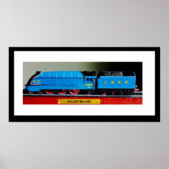 a4 mallard LNER Poster | Zazzle.com