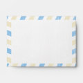A6 - Airmail with return address Envelope | Zazzle