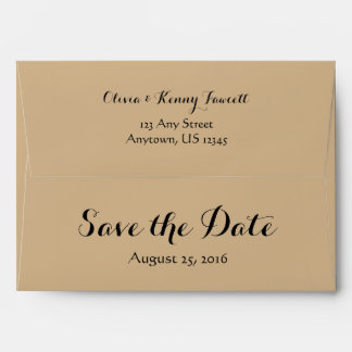 Save The Date Printed & Mailing Envelopes | Zazzle