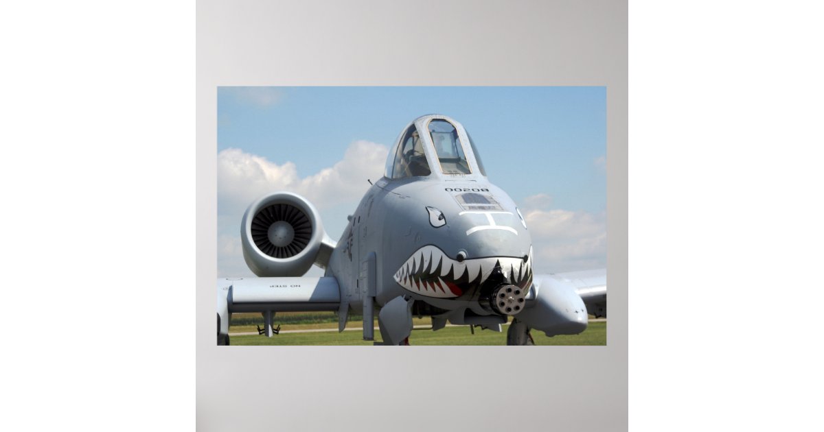 A-10 Thunderbolt II Poster | Zazzle