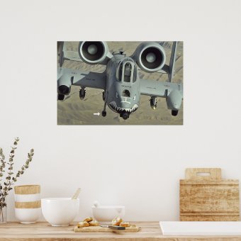 A-10 Thunderbolt II Poster | Zazzle