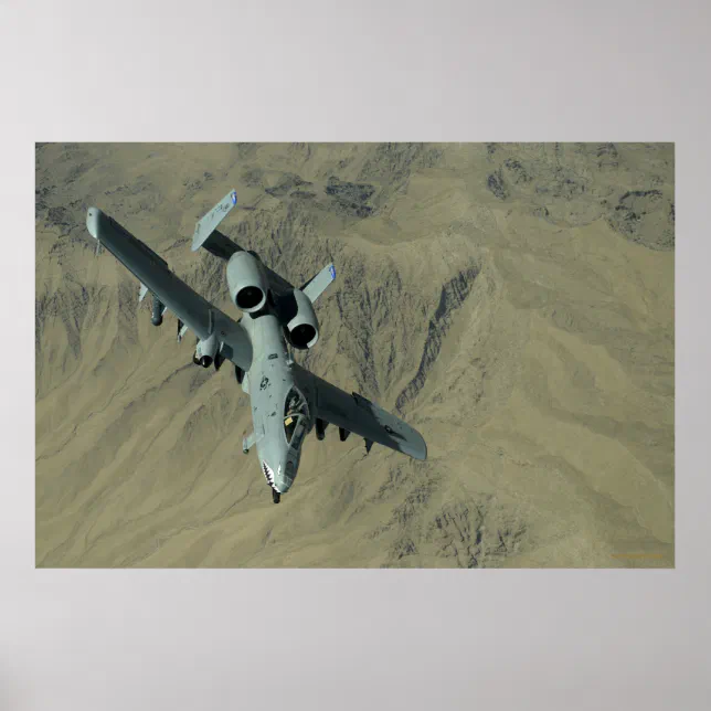 A-10 Thunderbolt Poster | Zazzle