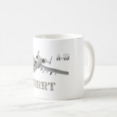 A-10 Warthog Jet Aircraft BRRRT Coffee Mug | Zazzle