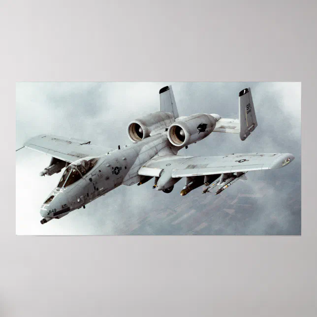 A-10 Warthog Poster | Zazzle