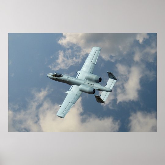 A-10 Warthog Poster | Zazzle.com