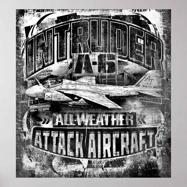 A-6 Intruder Poster Poster | Zazzle