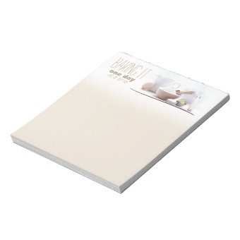 A Baker's Note Pad | Zazzle