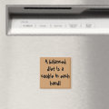 A balanced diet is a cookie in each hand! magnet | Zazzle