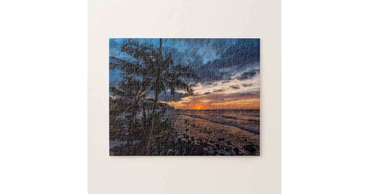 A beautiful sunset jigsaw puzzle | Zazzle