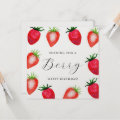 A Berry Happy Birthday Card | Zazzle
