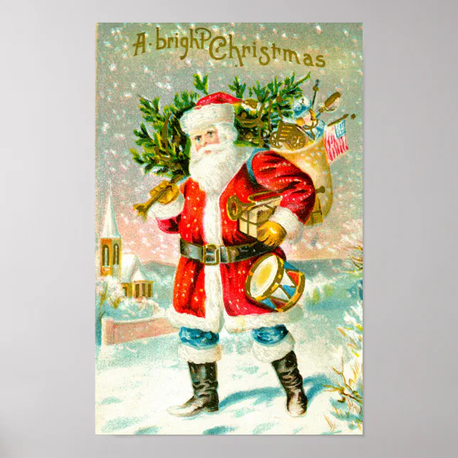 A bright Christmas Poster | Zazzle