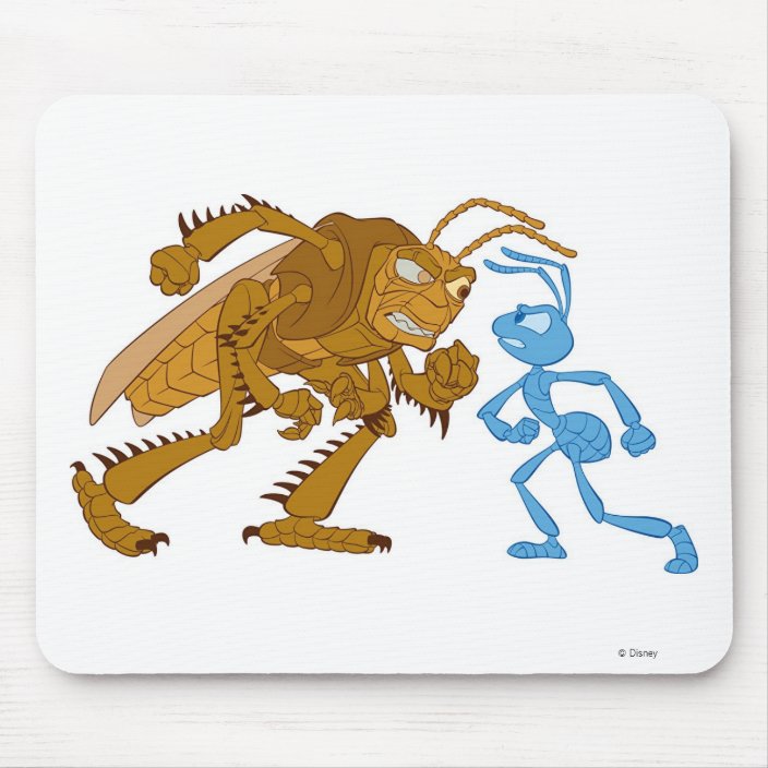 A Bug's Life Hopper and Flik want to fight Disney Mouse Pad | Zazzle.com