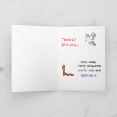 A card that says am sorry I forgot your birthday | Zazzle