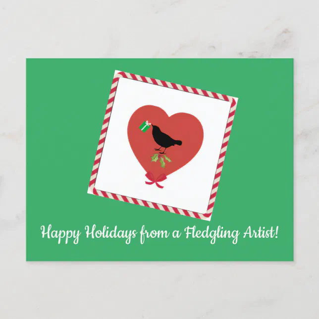A Christmas Card To Promote Positive Mental Health | Zazzle
