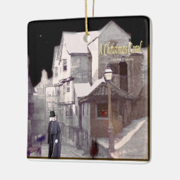 A Christmas Carol Ceramic Ornament | Zazzle