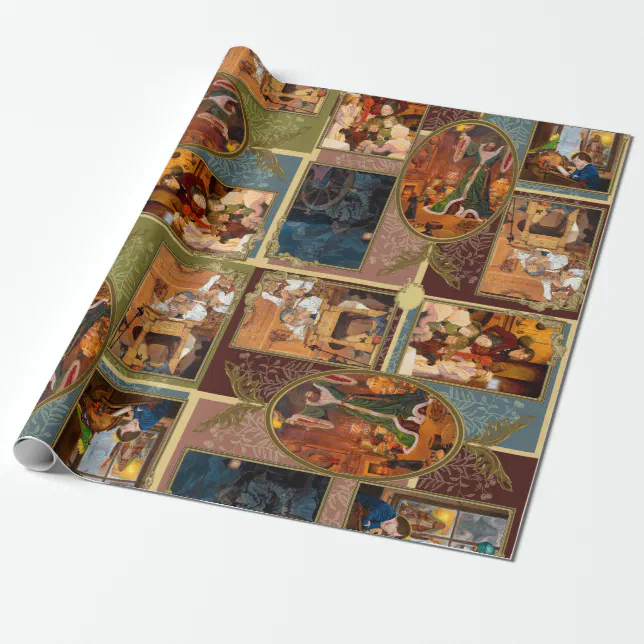 A Christmas Carol gift wrap | Zazzle